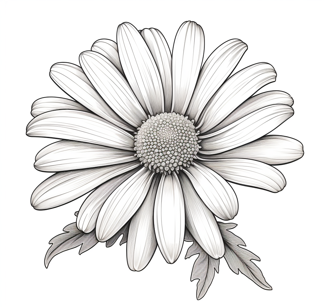 Daisy Flower Coloring Page (Free PDF Printables)