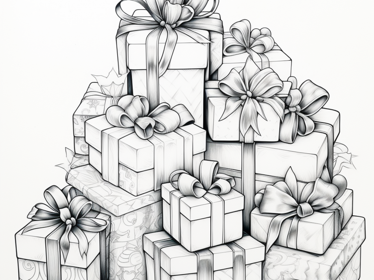 Christmas Reindeer Coloring Pages (Free PDF Printables) - Funcolouring