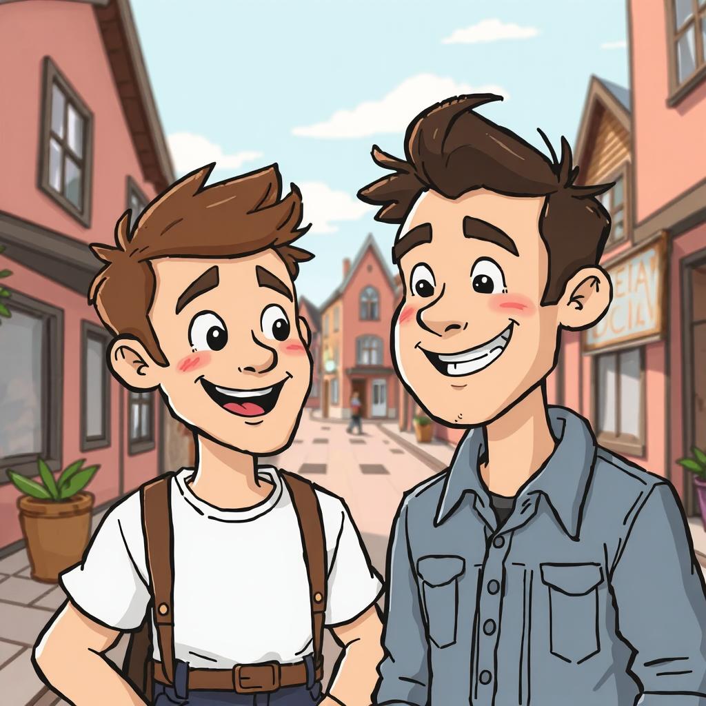 The Story of Tom and John - Funcolouring